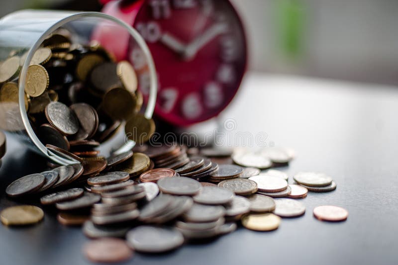 Money Saving Money Saving Ideas Save Money, Preset Ideas by Hand Stock ...