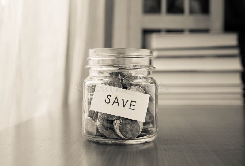 Money saving plan stock image. Image of wealth, word - 45506595