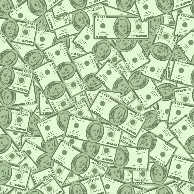 Seamless Money Texture