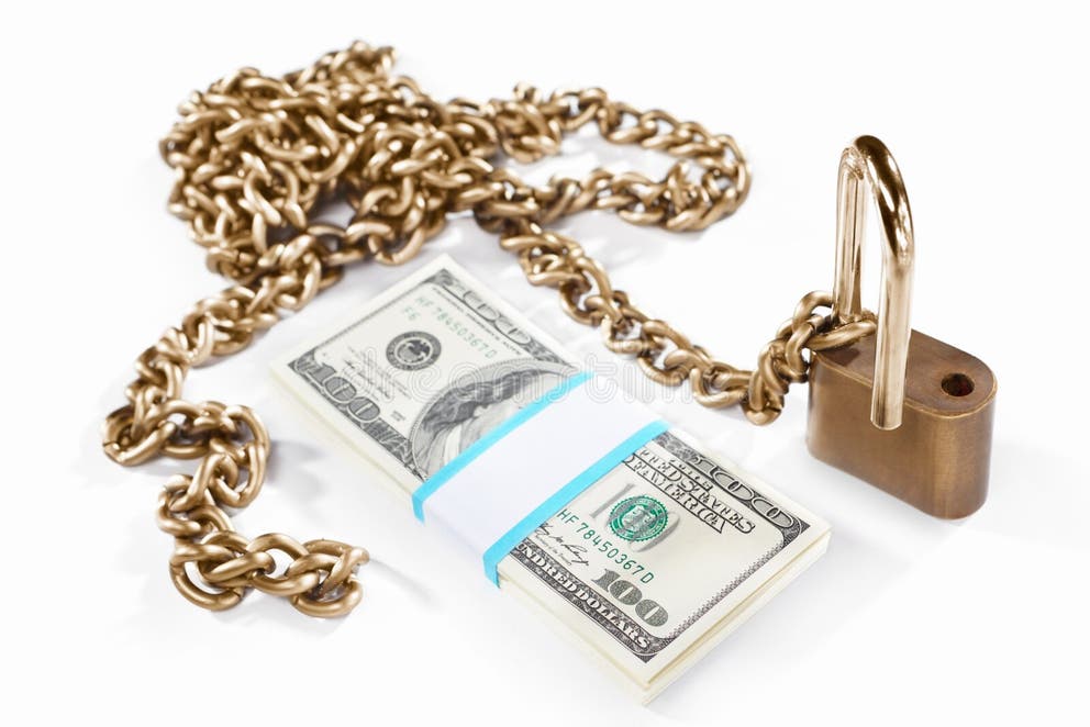 Money and security concept stock photo. Image of insecure - 21016318