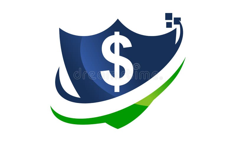 Money Shield Template stock vector. Illustration of accessibility ...