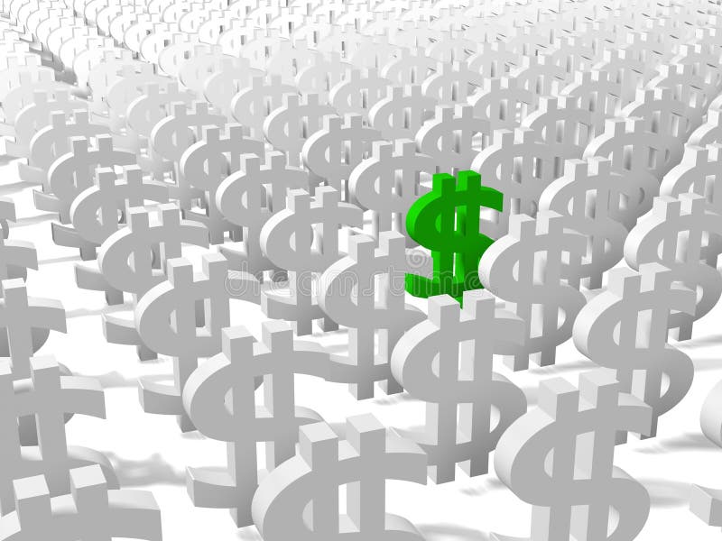 Money signs stock illustration. Illustration of money - 3078701