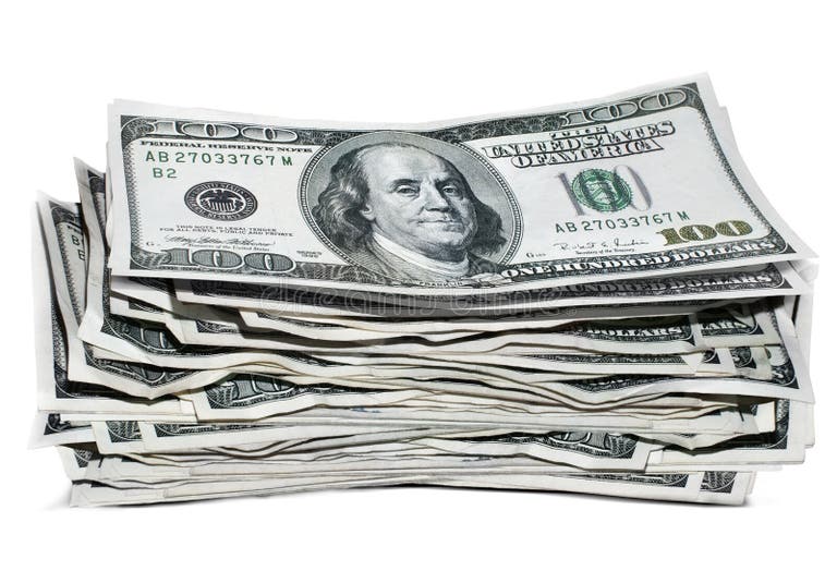 Money stack stock image. Image of cash, savings, stack - 20912061