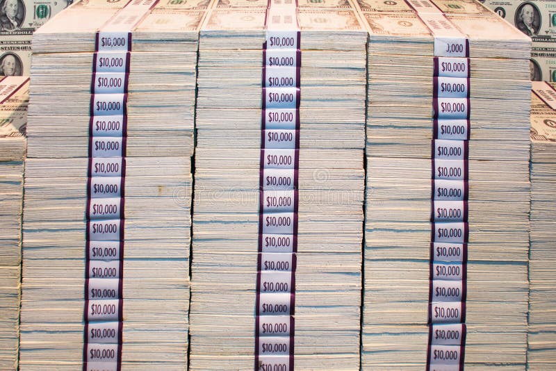 Money stack stock photo. Image of dollars, financial - 40022556