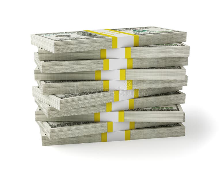 Money stack stock image. Image of commerce, investing - 38694061