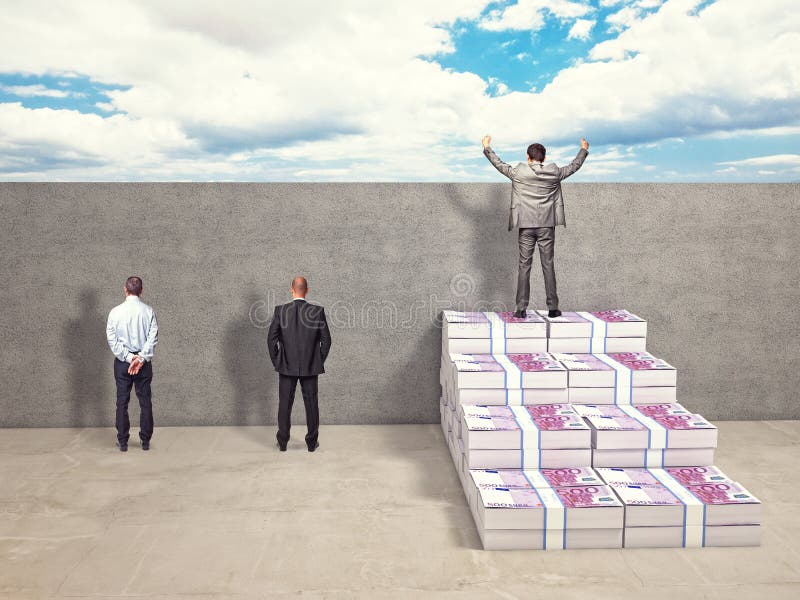 Money stair stock image. Image of pile, step, earning - 58389843