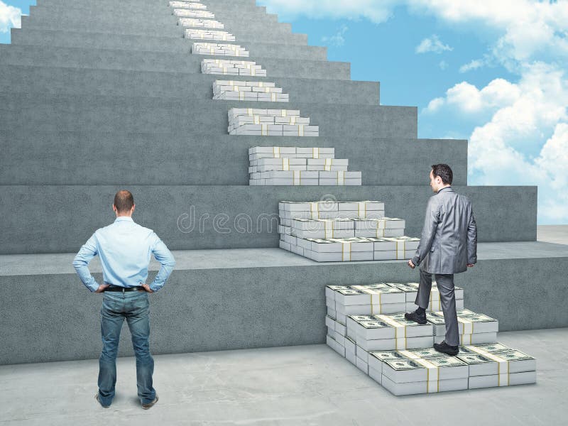 Money stair stock image. Image of concept, euro, rich - 58467151