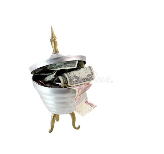 Money stash stock photo. Image of bills, gold, money - 18826654