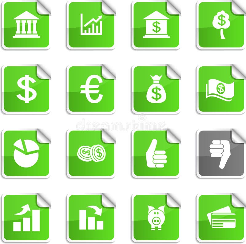 Bank Stickers Stock Illustrations – 857 Bank Stickers Stock ...
