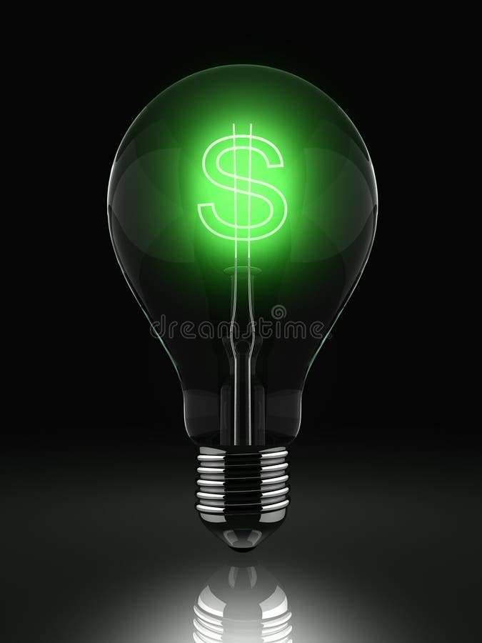 Money and success stock illustration. Illustration of glass - 5005604