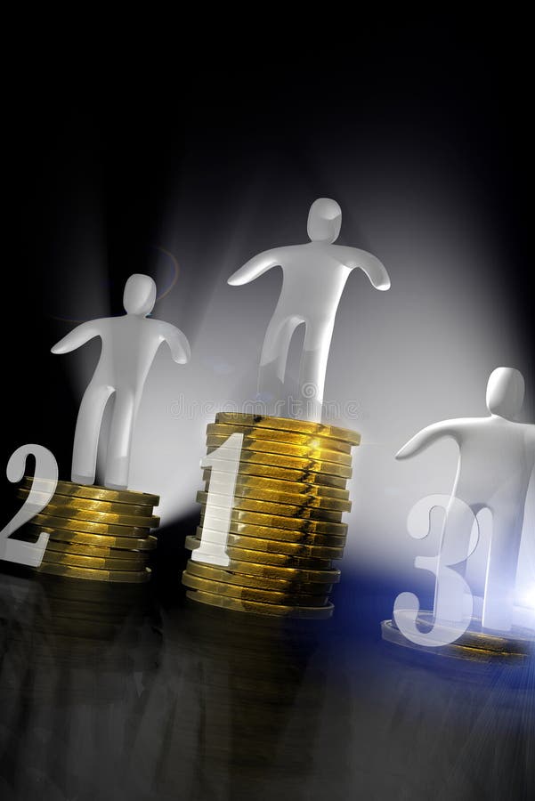 Money, Success in Business, Concept is Something. Financial Charts ...