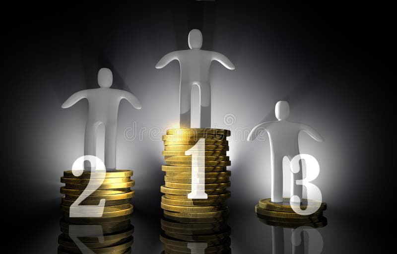 Money success concept stock illustration. Illustration of financial ...