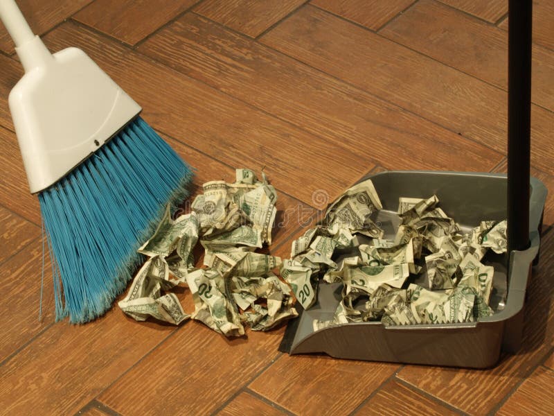 Money Sweep 9 - Free Photo from StockFreeImages