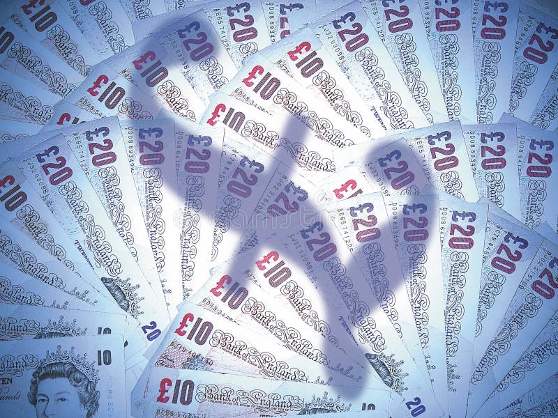 Money Swirls Illustration stock illustration. Illustration of bank ...