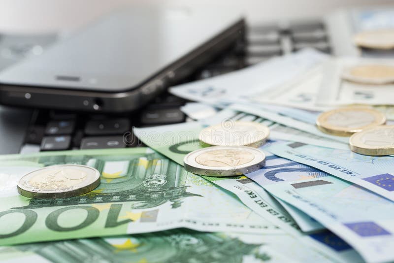 Money at the table stock photo. Image of cash, notebook - 41086868