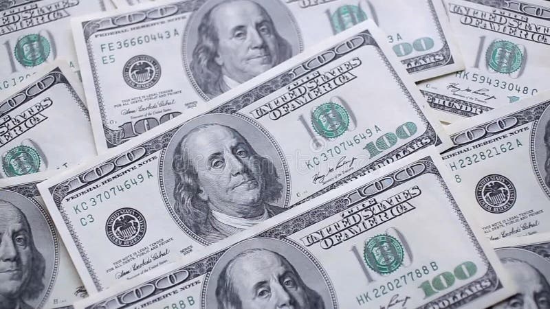 Money on the table stock video. Video of growth, portrait - 86403681