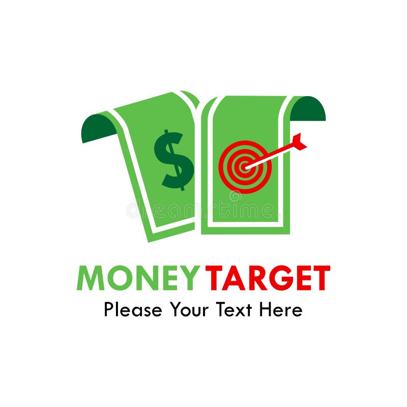 Money target logo stock vector. Illustration of concept - 264173935