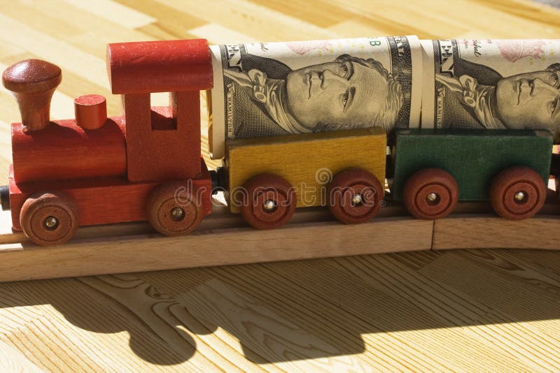 The Money Train stock image. Image of children, bill, child - 7324453