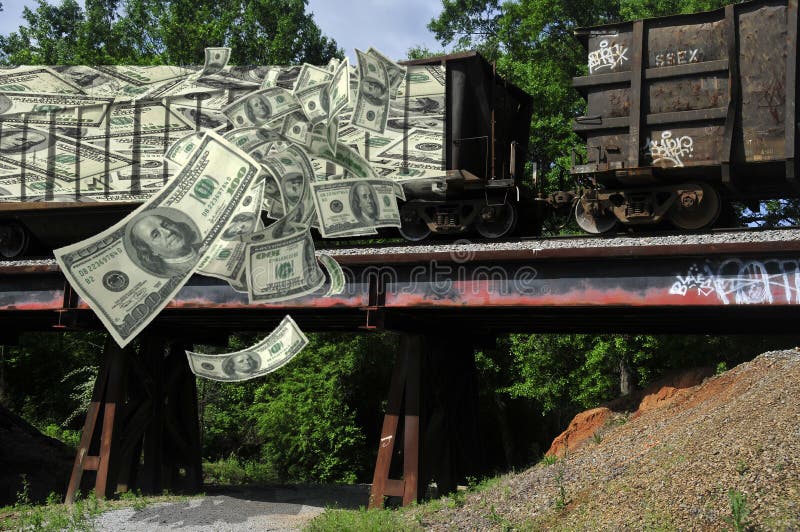 Money Train stock image. Image of money, power, transportation - 45808371