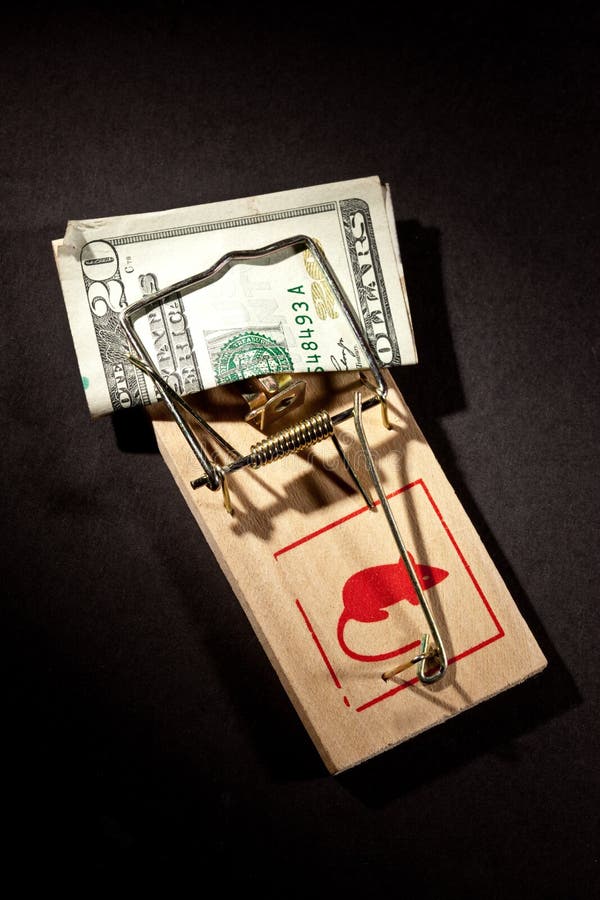 Money Trap stock image. Image of bait, investing, business - 29409