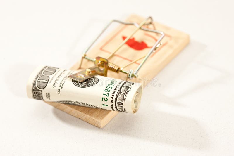Money trap stock photo. Image of trap, money, dollar - 12773018