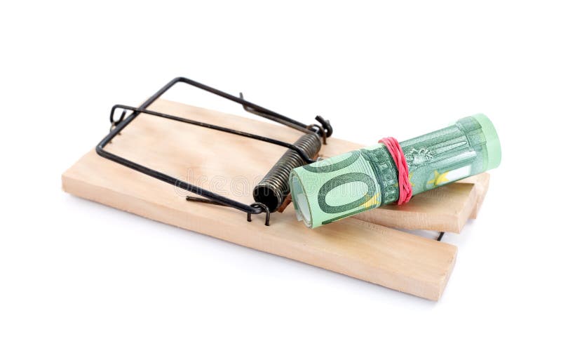 Money Trap stock image. Image of bait, investing, business - 29409