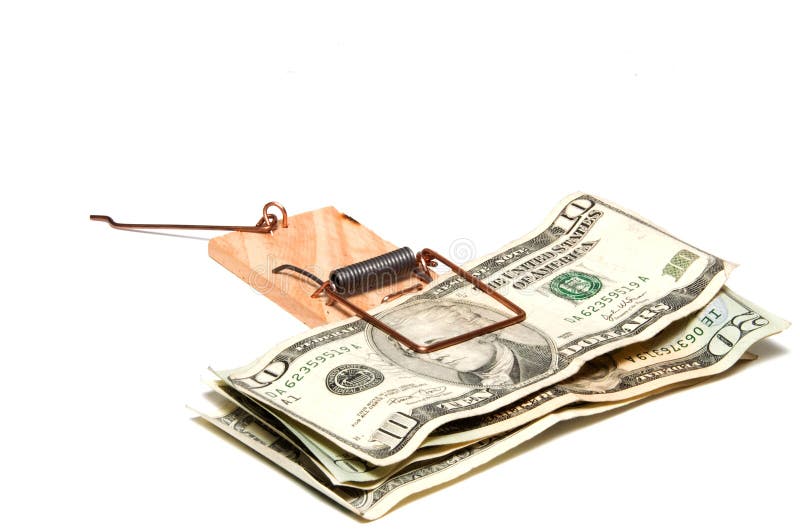 Money Mouse Trap Business Finance Speculative Stock Photo - Image of ...
