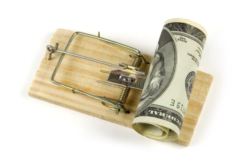 Money Trap stock image. Image of danger, dollars, concept - 987341