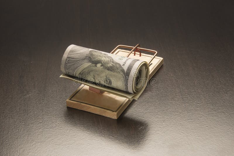 Money Trap stock photo. Image of risk, savings, concept - 72611922