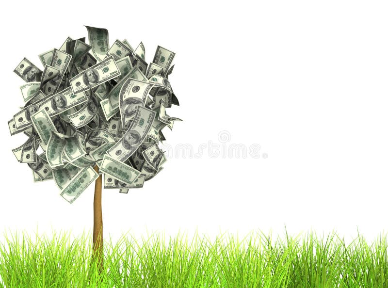 Money tree stock illustration. Illustration of making - 20801846