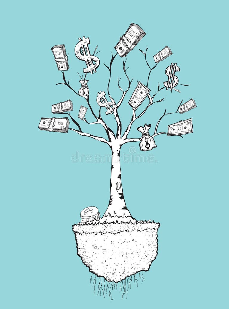 No Money Drawing Stock Illustrations – 374 No Money Drawing Stock ...