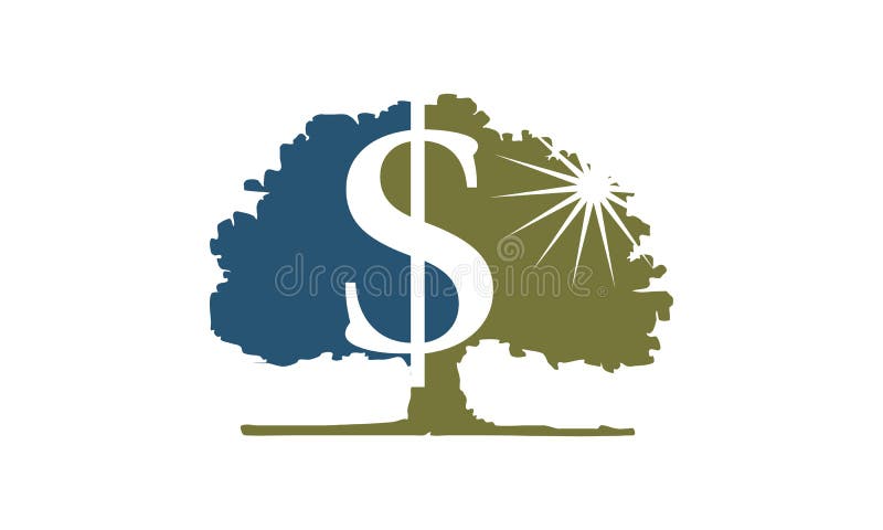 Money Tree Template stock vector. Illustration of isolated - 103391343