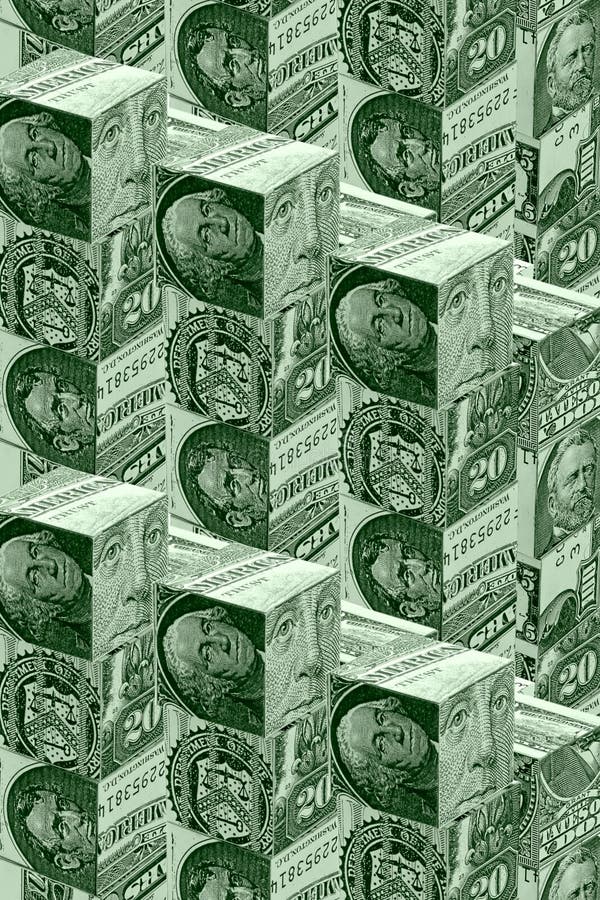 Money wall concept stock illustration. Illustration of greens - 1853166
