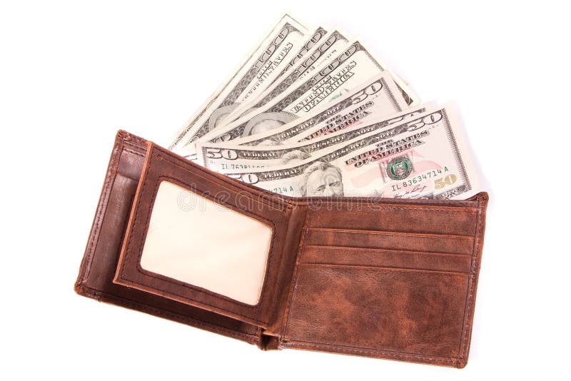 Wallet stock photo. Image of costs, clothing, consumer - 21426886