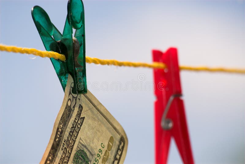 Money washing stock photo. Image of savings, crime, macro - 2472080