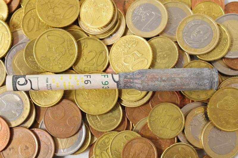 Money and Weapons Concept Weapons Stock Photo - Image of bank ...