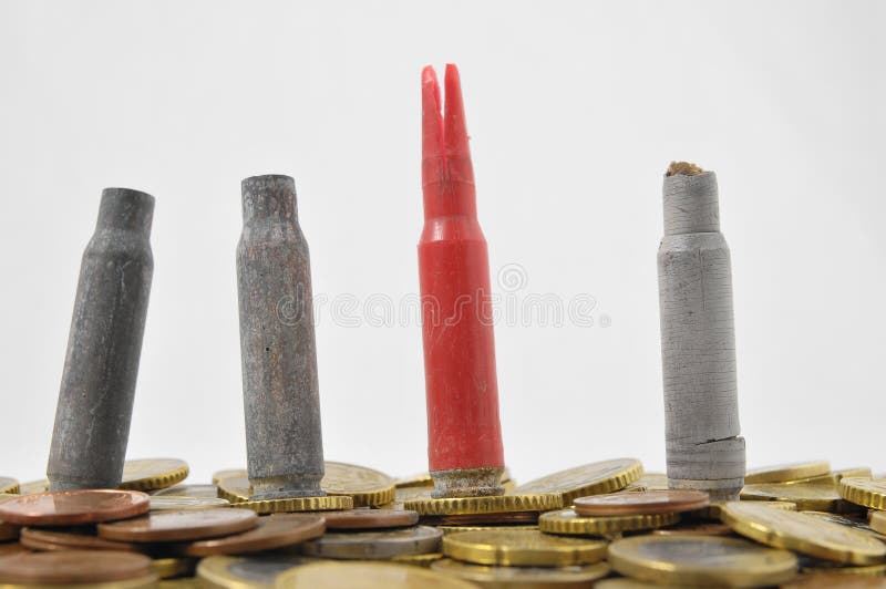 Money and Weapons stock image. Image of banking, equipment - 38118679