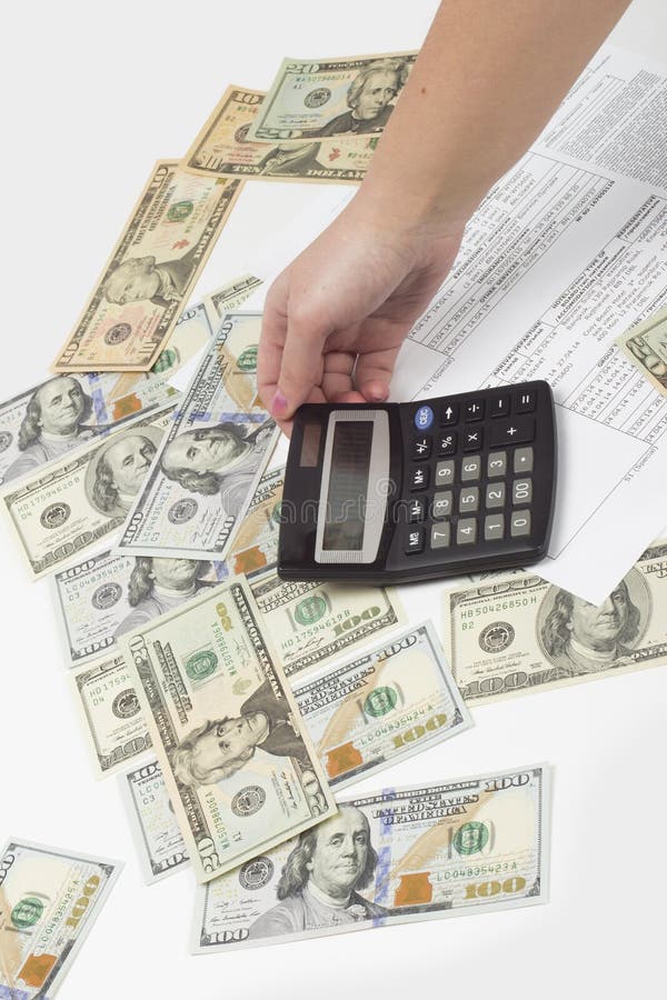 Money on the White Background Stock Photo - Image of heap, invest: 42670862