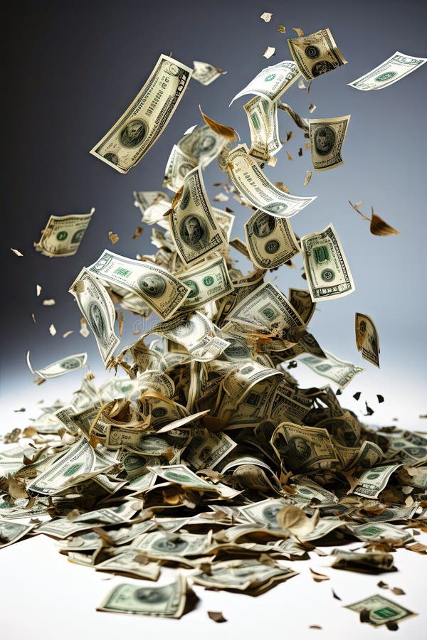 912 Money Rain Background Green Stock Photos - Free & Royalty-Free ...