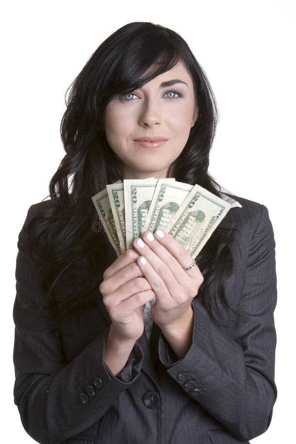 Money Woman stock photo. Image of beauty, money, women - 4686192