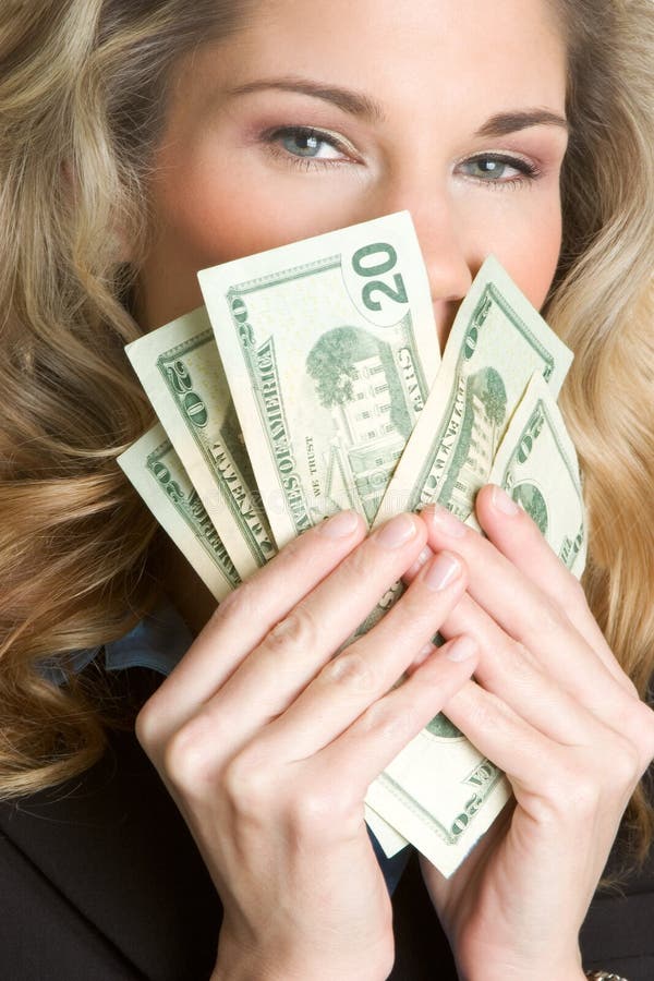 Money Woman stock photo. Image of beauty, money, women - 4686192
