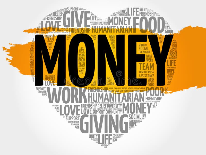 MONEY word cloud stock illustration. Illustration of bill - 200395973