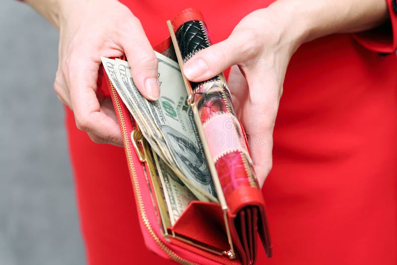 Money in your wallet stock image. Image of business, account - 86007525