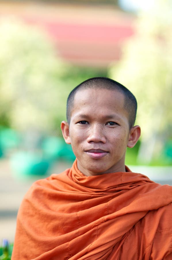 Monge em Cambodia imagem editorial. Imagem de obturador - 23059745