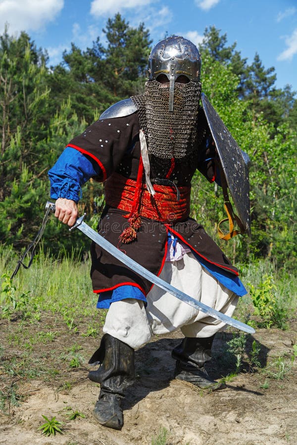 Mongolian warrior shield. stock image. Image of shield - 8408671