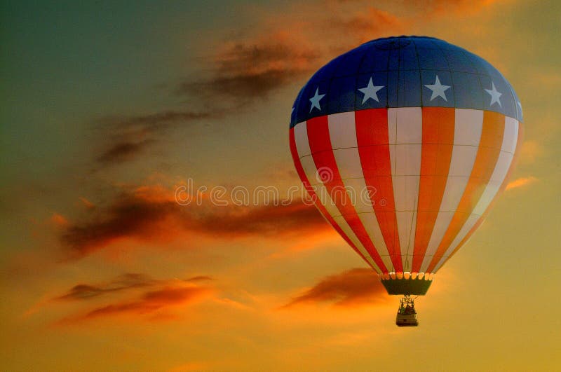 Mongolfiere stock photo. Image of america, freedom, summer - 1442396