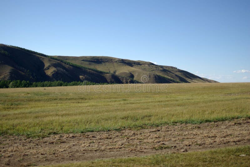 Mongolia stepy zdjęcie stock. Obraz złożonej z mongolia - 18914380