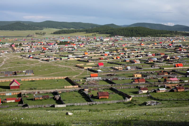 Mongolian landscape stock photo. Image of north, khatgal - 34756334