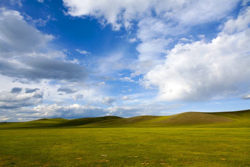 Mongolian Steppes stock photo. Image of landscape, steppes - 36743512