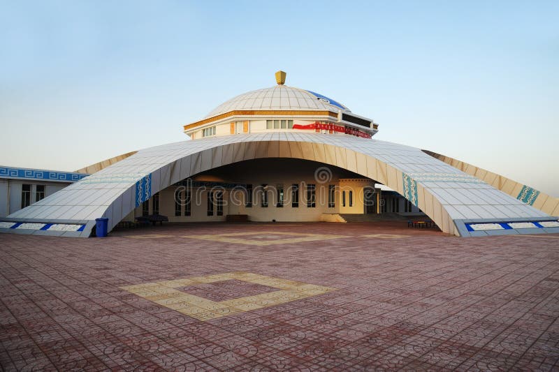 Mongolian-style building editorial stock photo. Image of building ...